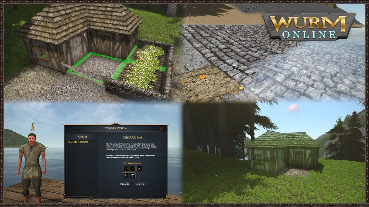 Patch Notes: Guidance, Portals, Actions and more! - Game News - Wurm ...